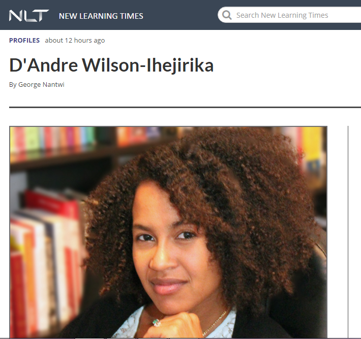 Feature in New Learning Times – BrainSTEM Alliance